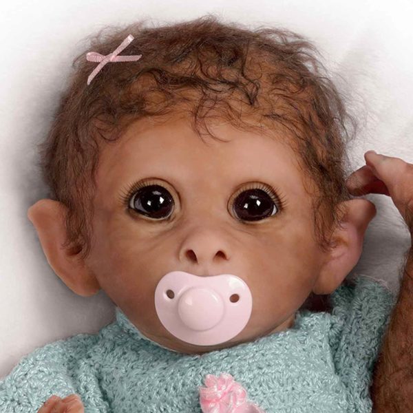 Ashton Drake "Clementine Needs A Cuddle" Baby Monkey Doll Review ...
