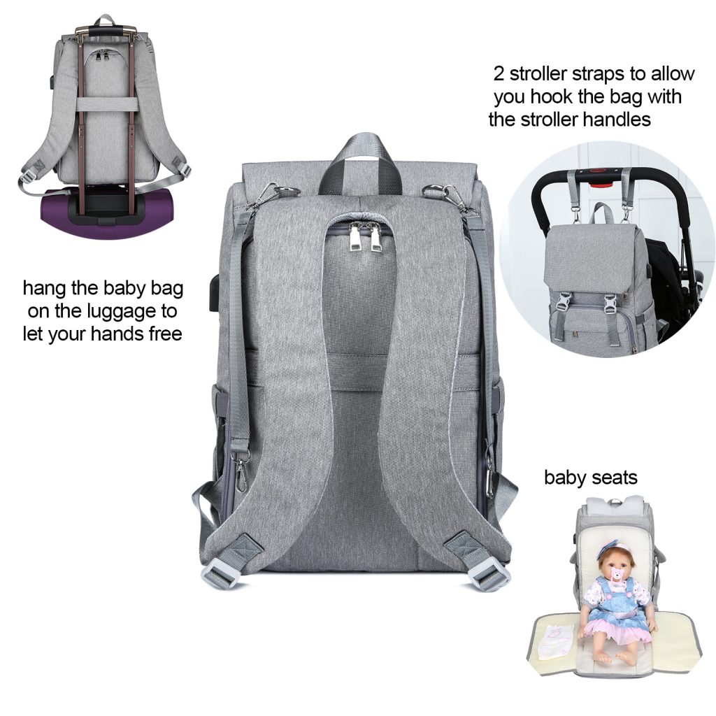 Baby Bag Multi-Function Travel Backpack Large Capacity - World Reborn Doll