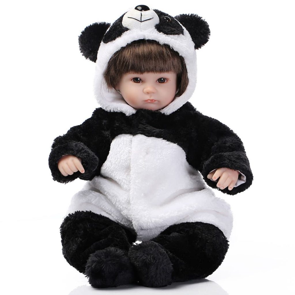 Realistic Baby Dolls Cute Little Panda - World Reborn Doll